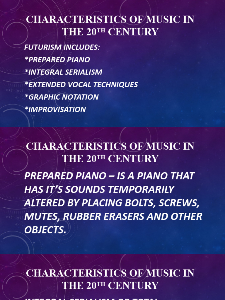 Grade 10 Music 20th Century | PDF