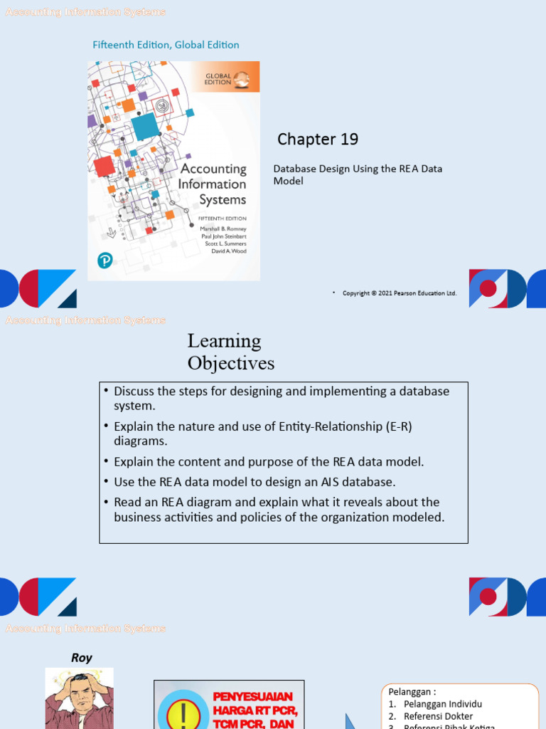 Fifteenth Edition, Global Edition: Database Design Using The R E A Data Model | PDF | Business ...