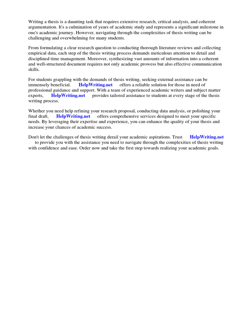 Thesis Writing Grants | PDF