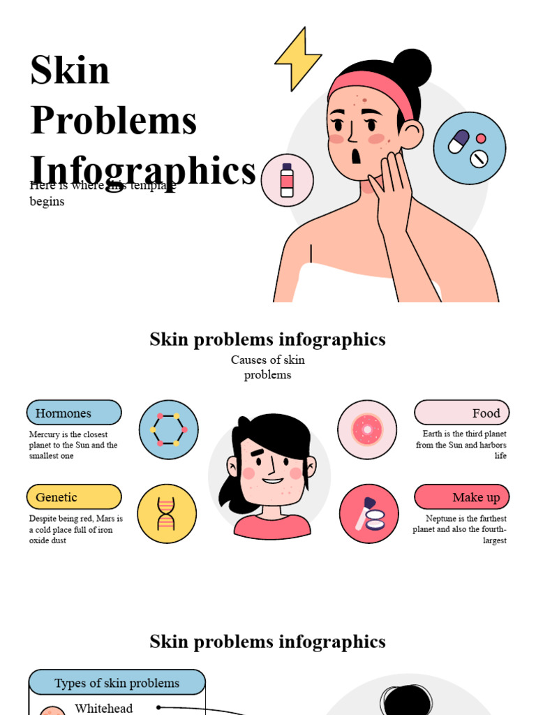 Skin Problems Infographics by Slidesgo | PDF | Planets | Solar System