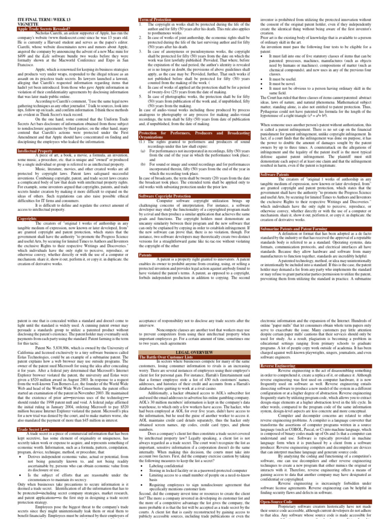 Ite Final Term | PDF