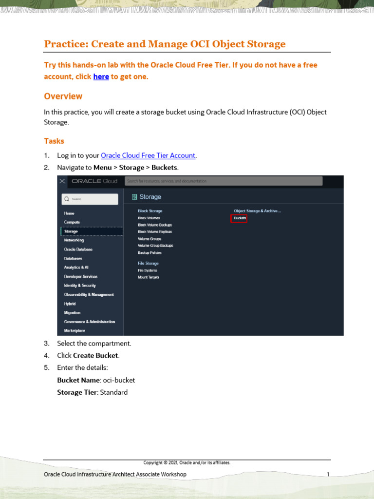 Ops Object Storage | PDF