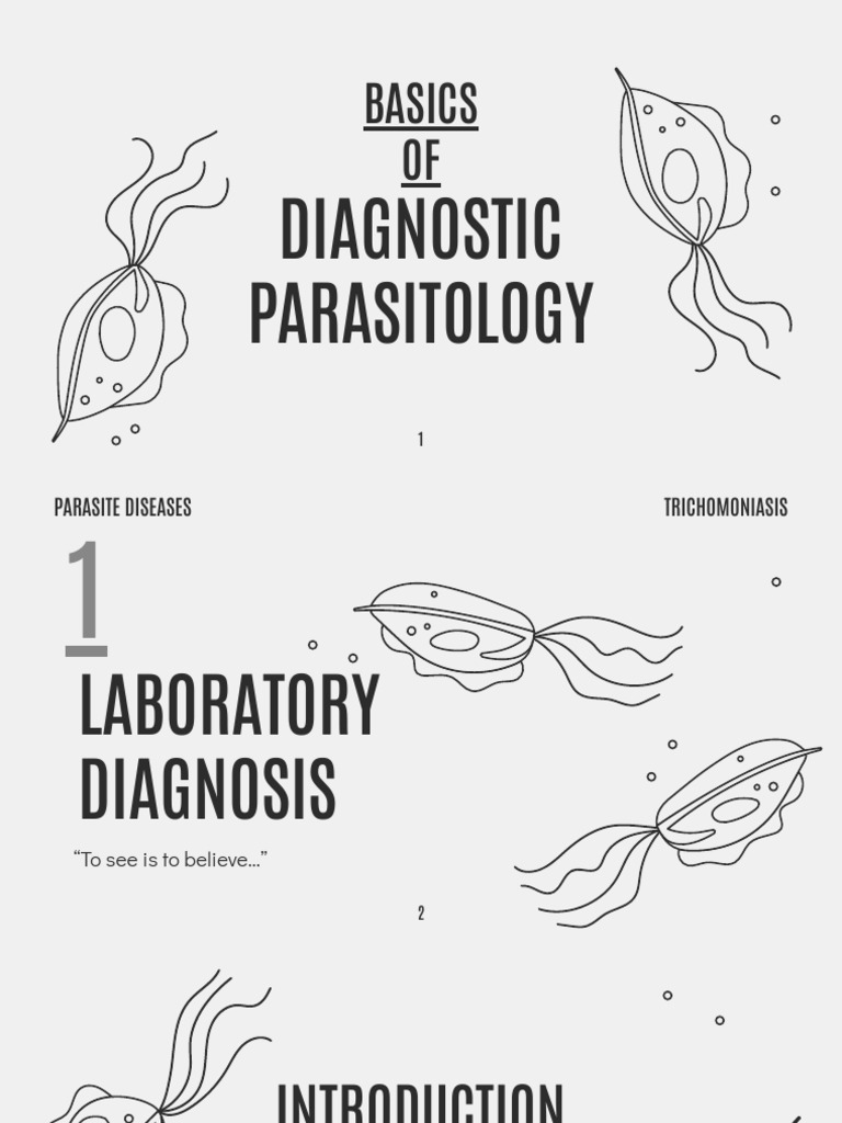 Basics of Diagnostic Parasitology | PDF | Staining | Medical Specialties