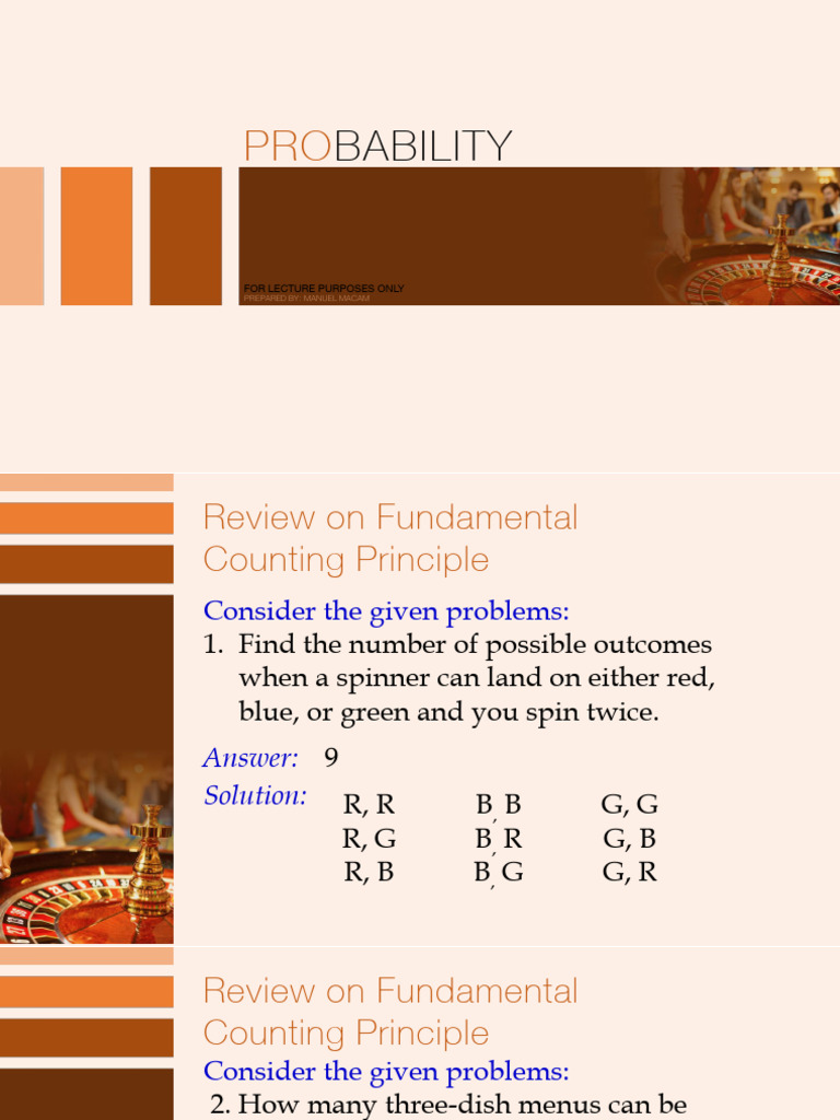 Introduction To Probability | PDF | Probability | Mathematics