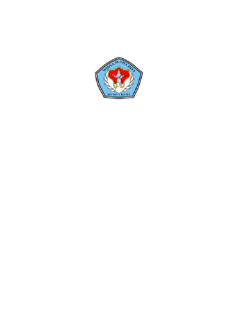 Logo SD No. 1 Kuta - Docx - 20240221 - 150557 - 0000 | PDF