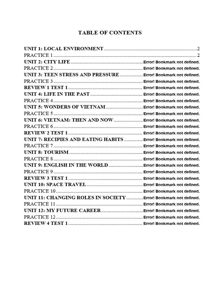 Finalize The Document - Grade 9 - Practice | PDF