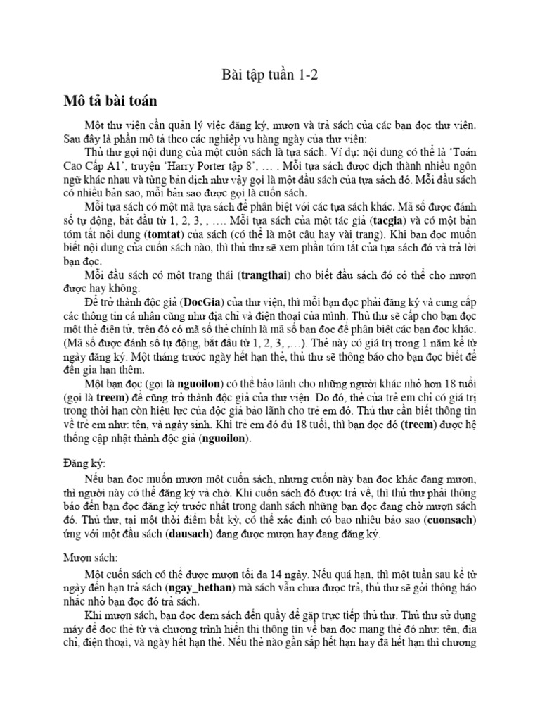 Baitap Tuan1 2 | PDF