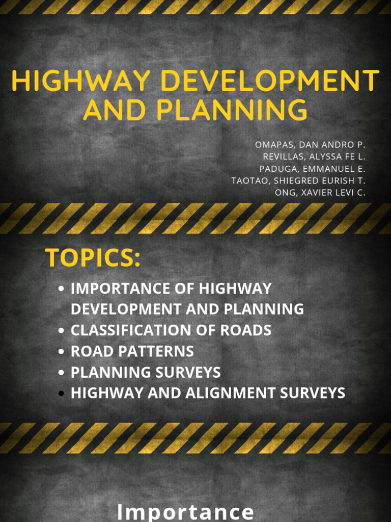 Group 2 Highway | PDF | Road | Land Transport