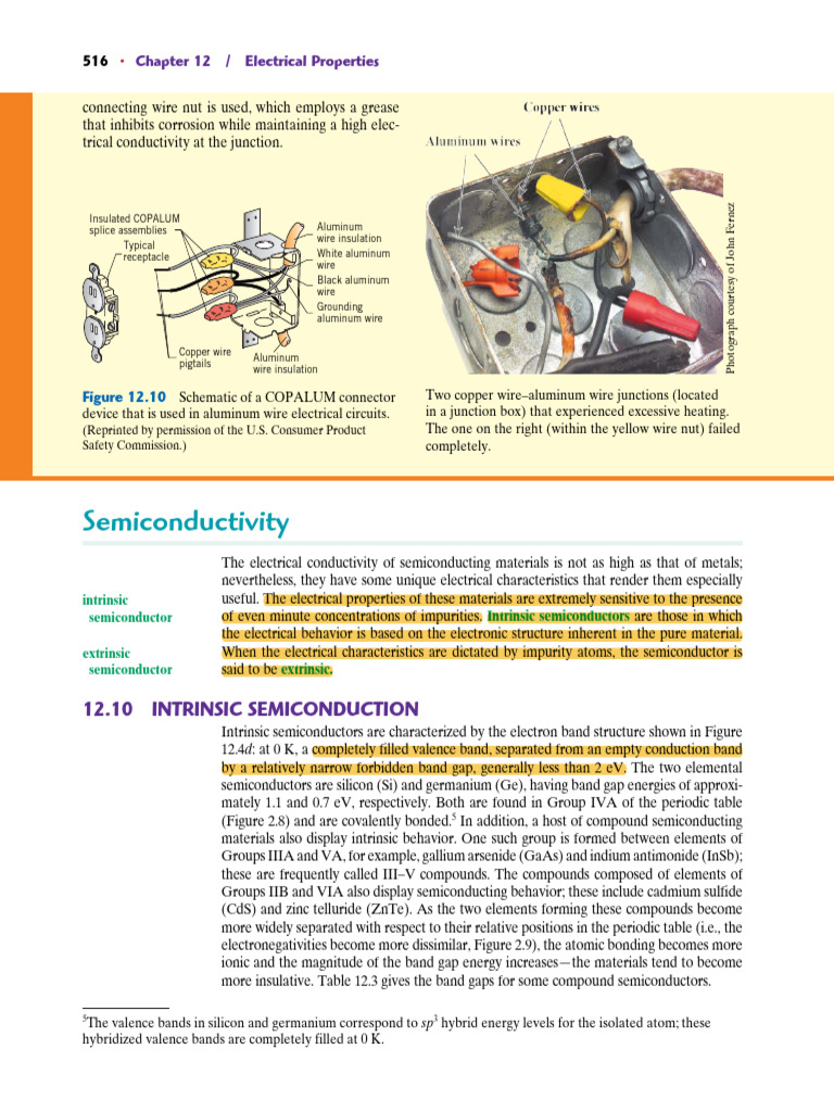 Textbook Semiconductivity | PDF | Semiconductors | Doping (Semiconductor)