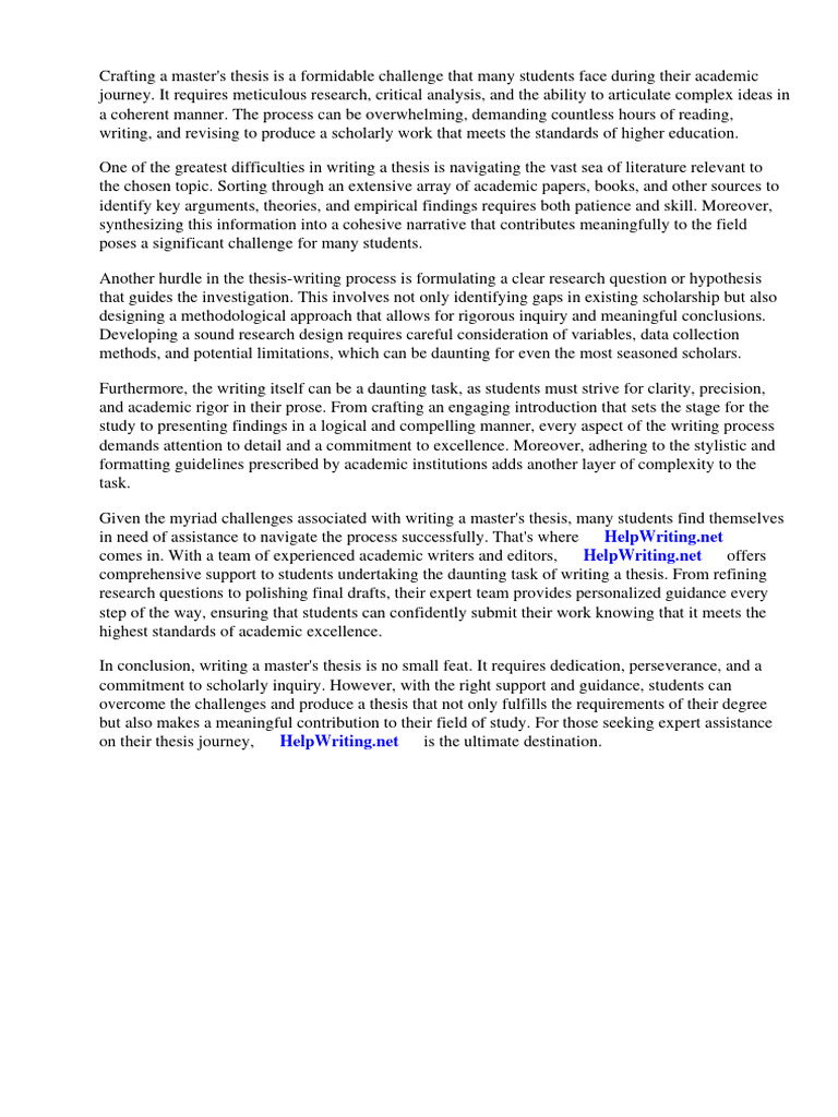 Aim Master Thesis | PDF | Sociology | Thesis