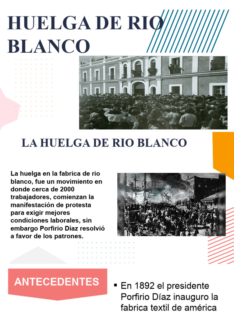 Huelga de Río Blanco: Causas y Consecuencias | PDF