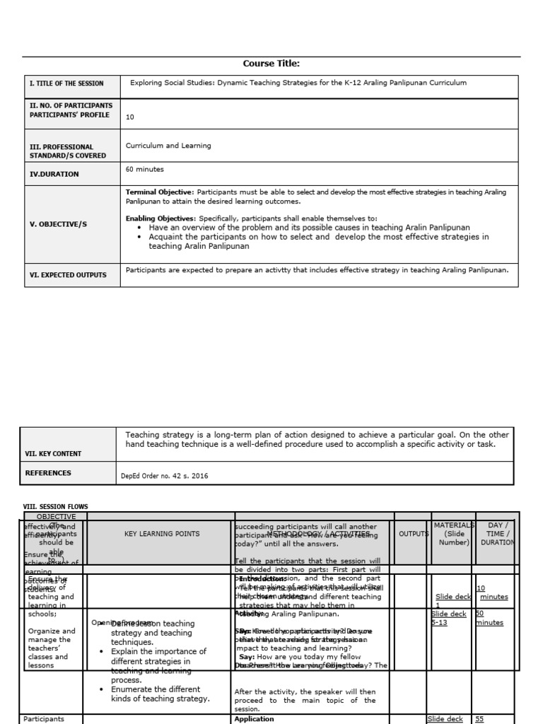Session Guide Revisiting DLL | PDF | Curriculum | Learning