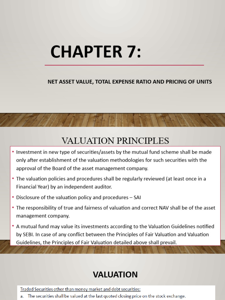 NISM Series 5A Chapter 7 | PDF