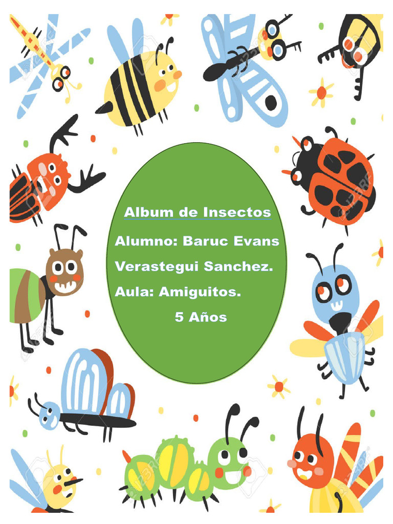 Insectos para Niños de 5 Años | PDF | Hogar, jardinería y bricolaje ...