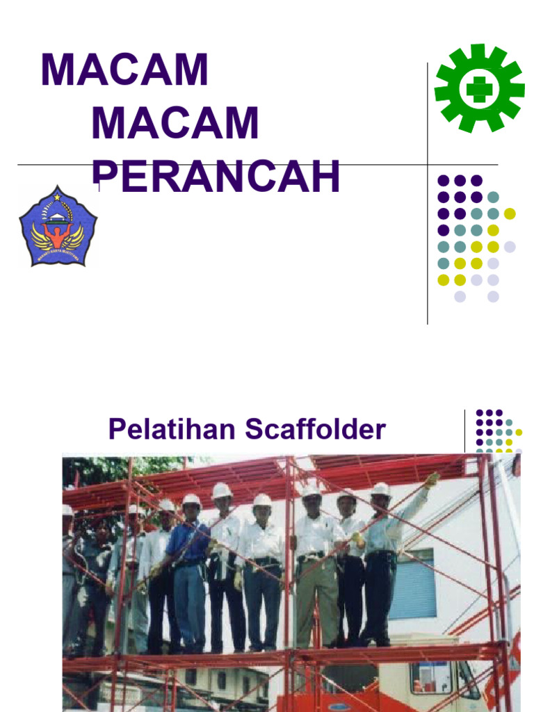 Panduan Jenis-Jenis Perancah Scaffolding | PDF | Griya & Taman