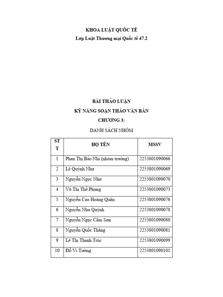 STVB Buổi 3 1 | PDF