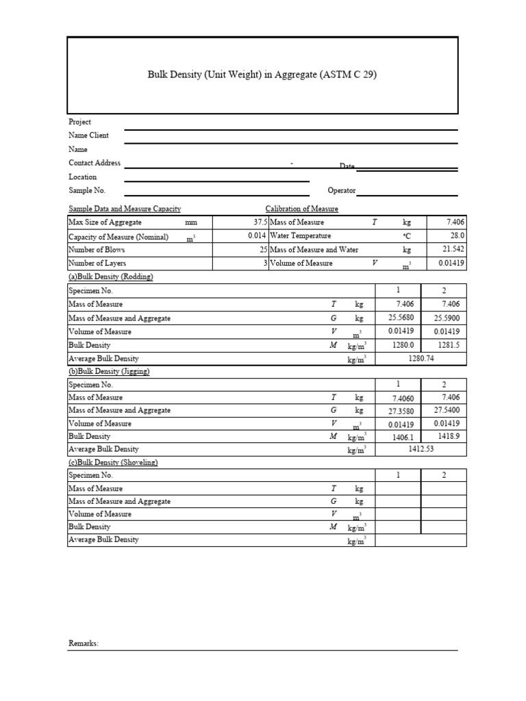 Bulk Density | PDF | Density | Science
