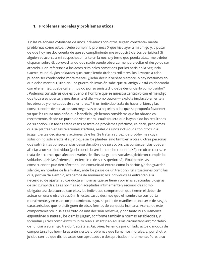 Etica | PDF | Moralidad | Comportamiento Etica | PDF | Moralidad | Comportamiento