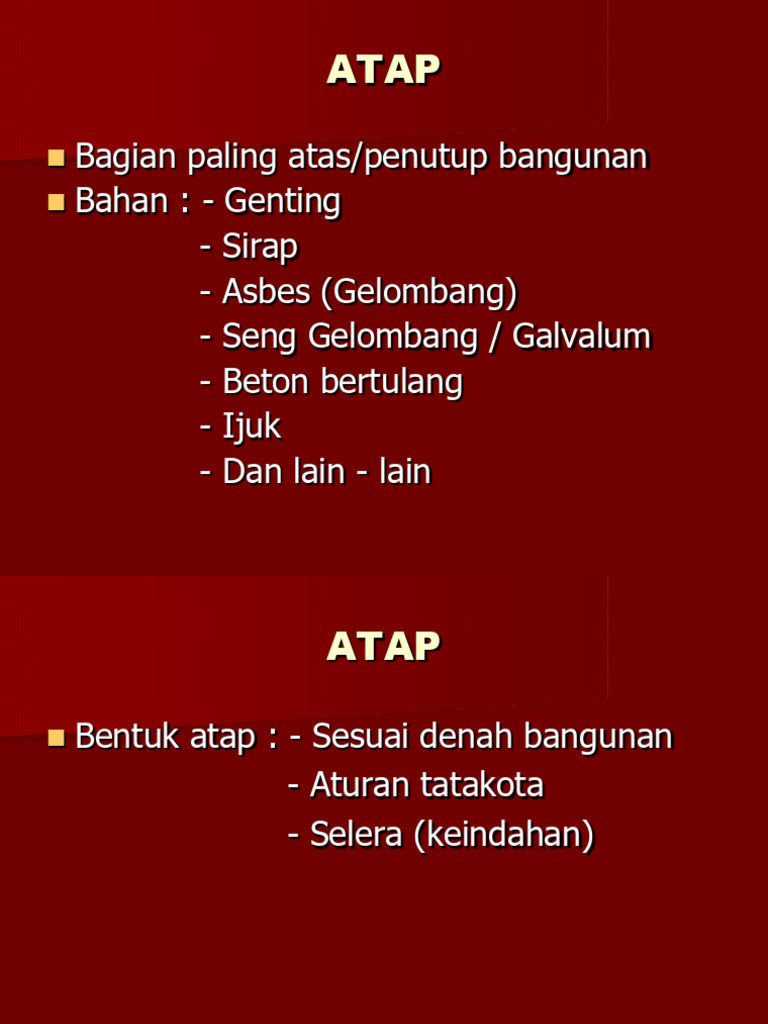 Jarak Usuk Baja Ringan Atap Galvalum | PDF