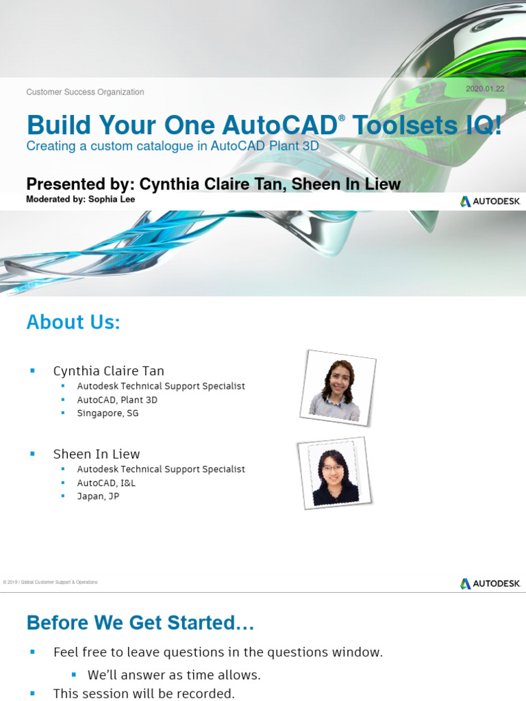2020 01 23 Creating Custom Catalogue in Autocad Plant 3d | PDF | Auto ...