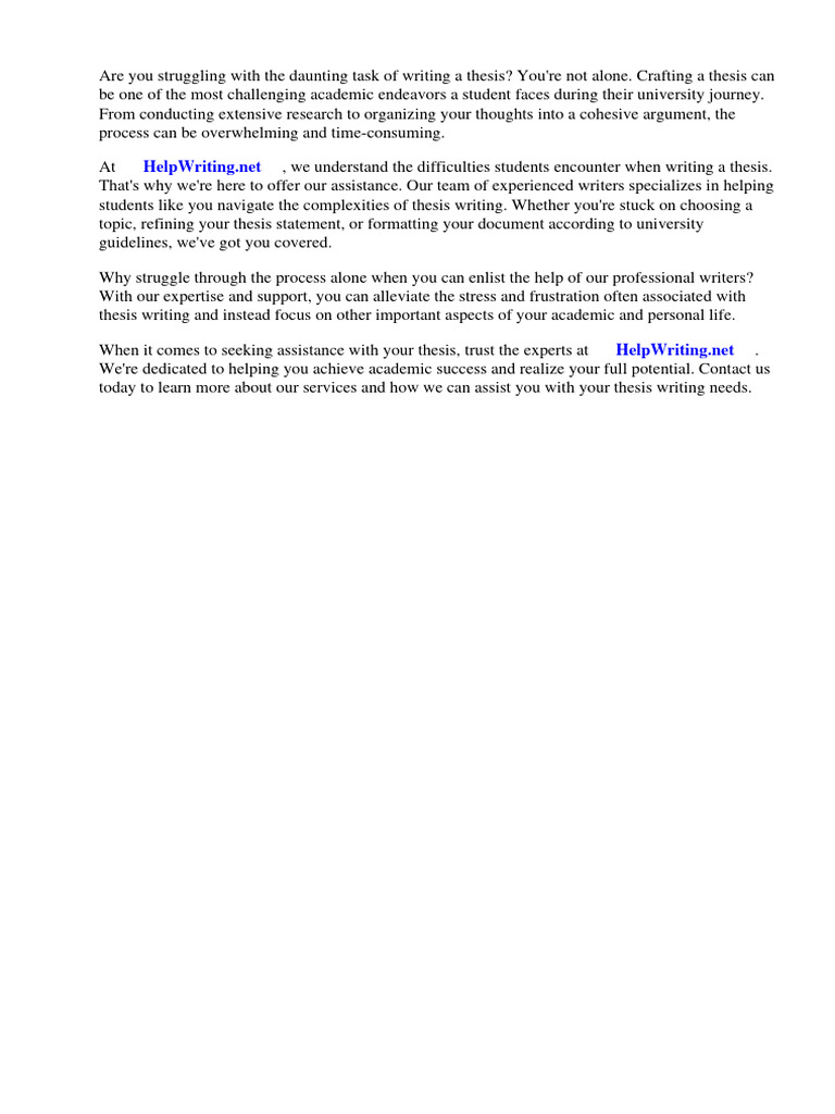 Thesis Writing Assistance Services | PDF | Thesis | Social Media