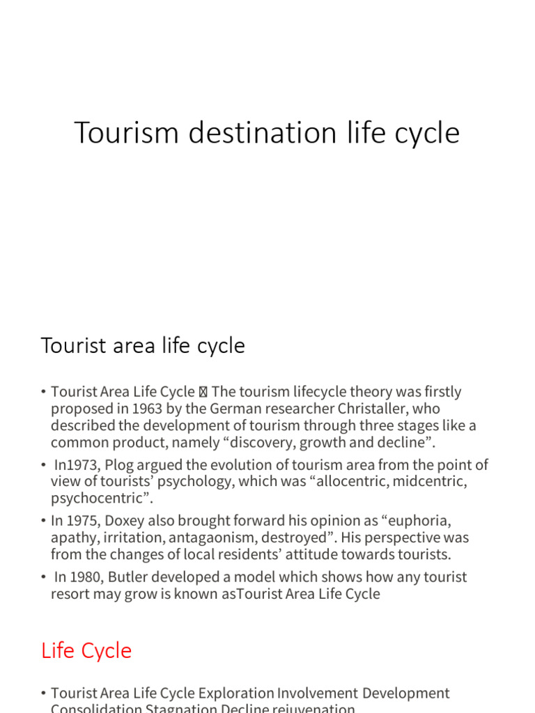 Tourism Destination | PDF | Finance & Money Management
