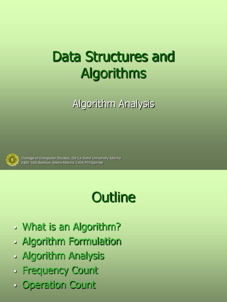 1 - Frequency Count | PDF | Algorithms | Computational Complexity Theory