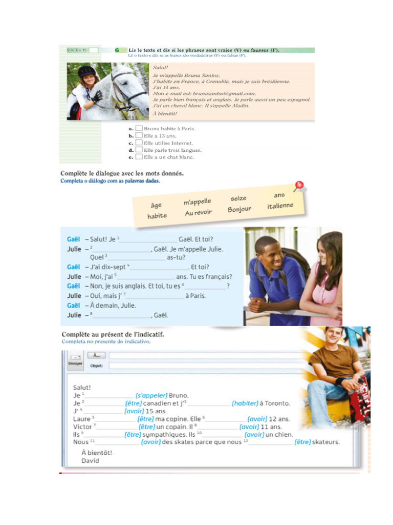 Cours 1 Se Presenter | PDF