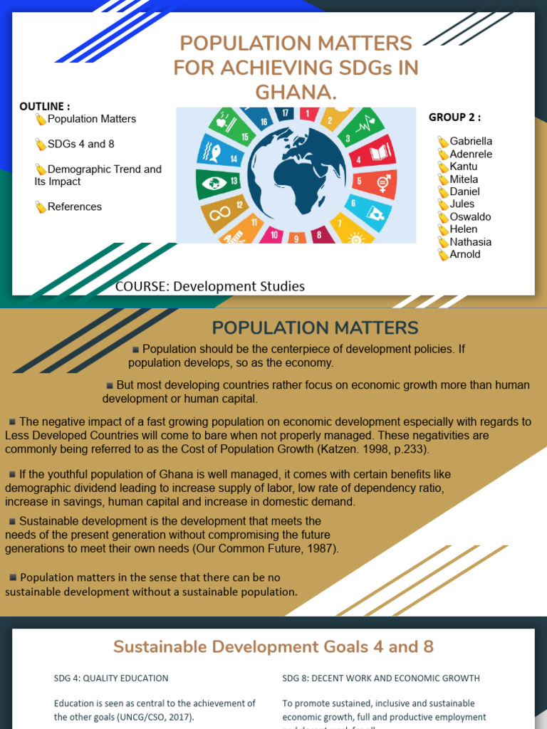 Group 2-Devt Studies (SDGS) | PDF | Economic Growth | Sustainability