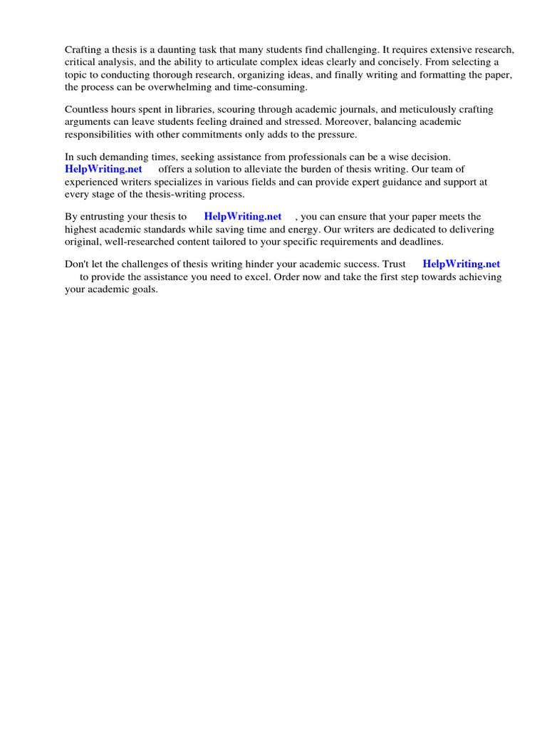 Thesis Audience | PDF | Rhetoric | Essays