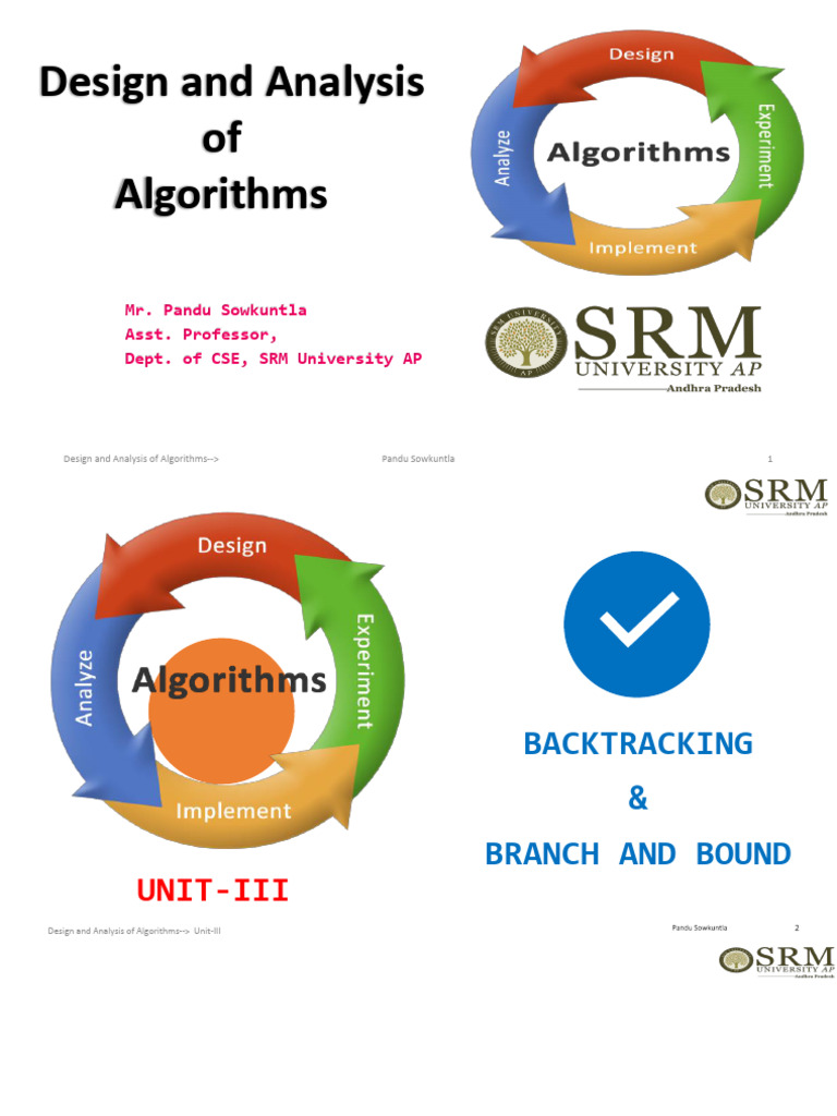 DAA Unit-III Lecture Notes | PDF DAA Unit-III Lecture Notes | PDF