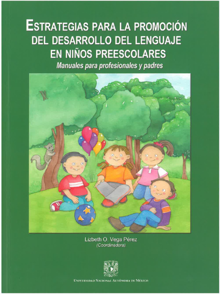 Libro Estrategias para Promocion Del Desarrollo Del Lenguaje en Ninos ...