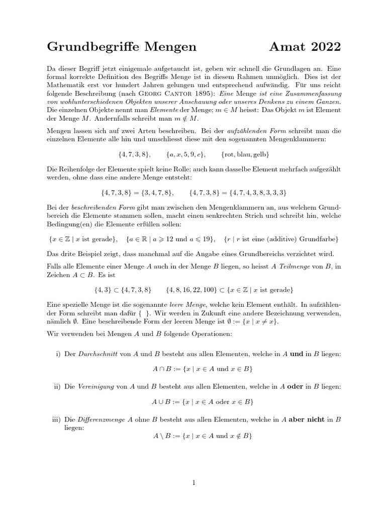 Grundbegriffe Mengen Amat 2022 2024-03-04 19 - 21 - 36 | PDF