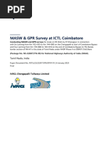 Method Statement For MASW Survey | PDF | Waves | Seismology