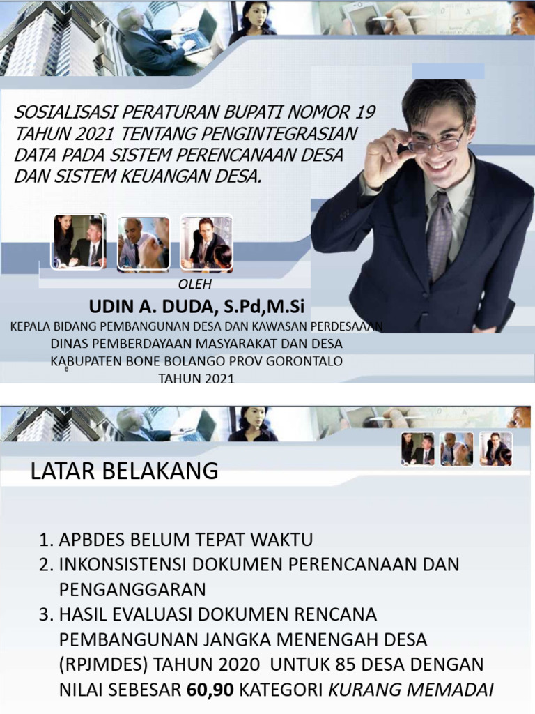 Integrasi Data Perencanaan dan Keuangan Desa | PDF | Pengelolaan ...