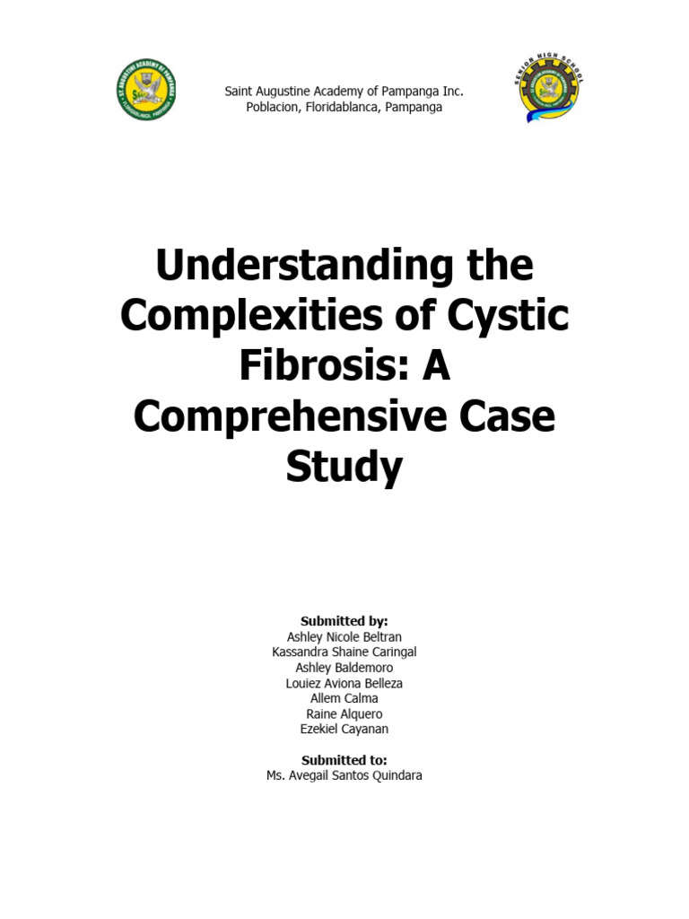 Case Study Cystic Fibrosis | PDF