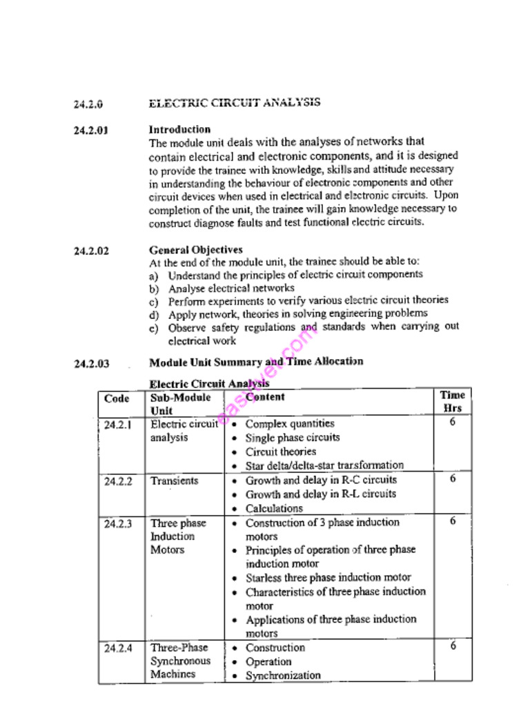 Circuit Analysis | PDF