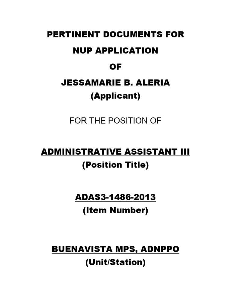 Pertinent Documents For | PDF