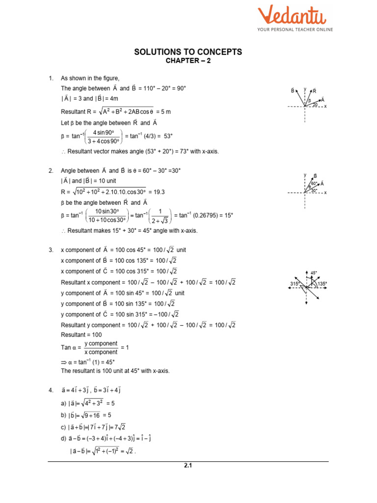 HC Verma Solutions Class 11 Chapter 2_ Physics and Mathematics | PDF | Significant Figures ...