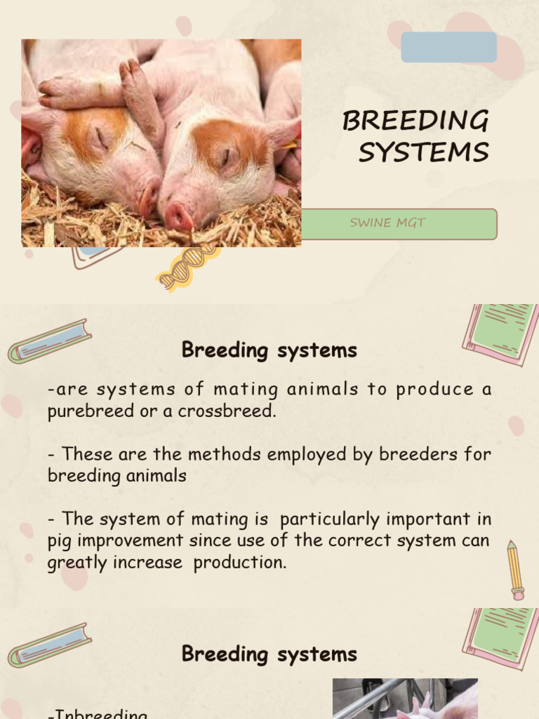 5 Breeding-Systems | PDF | Plant Breeding | Animals And Humans