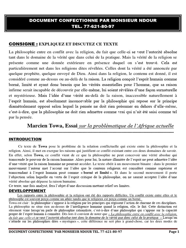 13 Explication Religion | PDF