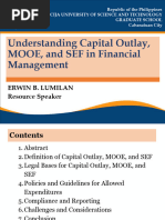 Capital Outlay and MOOE Explained | PDF | Expense | Cost