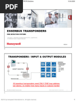 Esserbus Alarm Transponder 808623 Manual | PDF | Detector (Radio ...