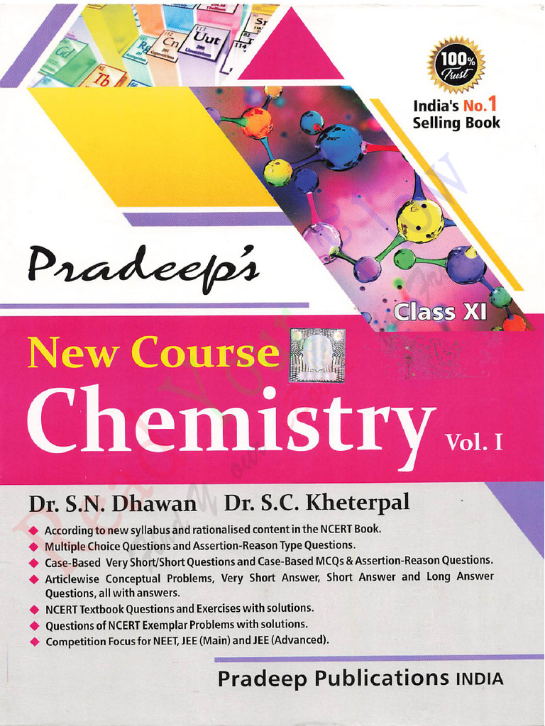 Chemistry Pradeep Vol 1 | PDF