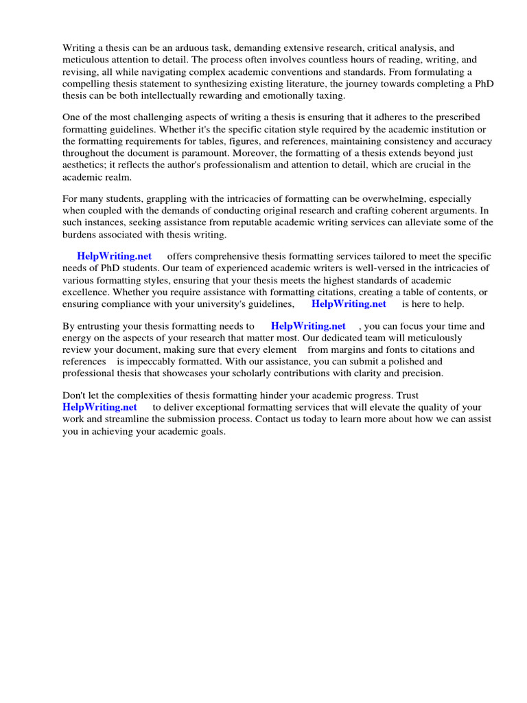 PHD Thesis Book Format | PDF | Thesis | Ligand