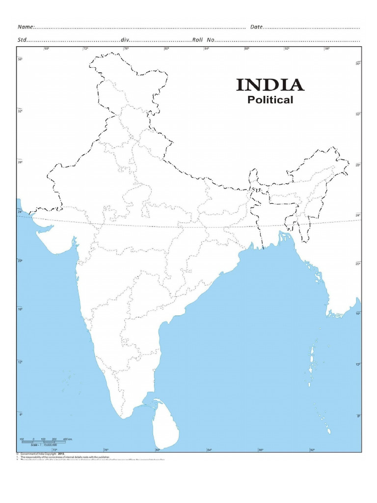 Political Map India 2 | PDF