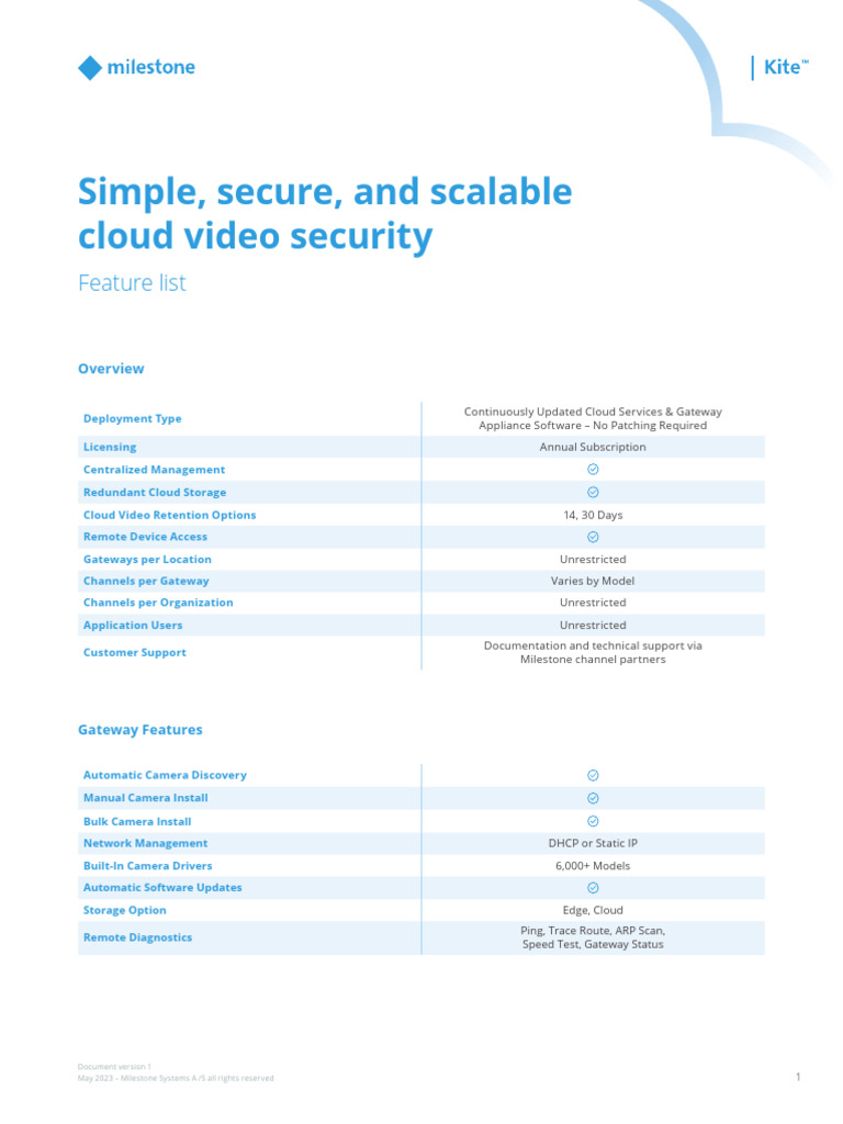 Cloud Video Security Features | PDF | Cloud Computing | Ios