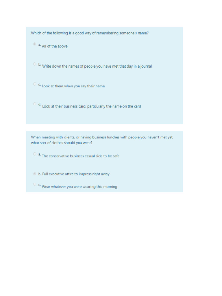 Final Etiquette | PDF