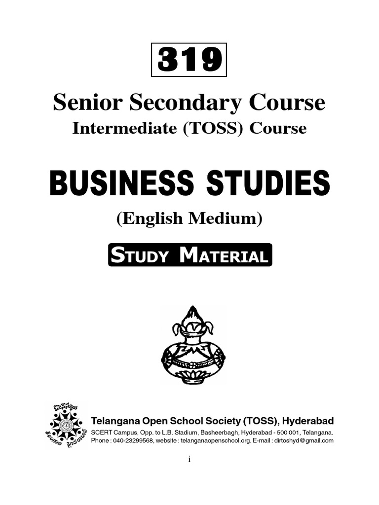 Business Studies | PDF