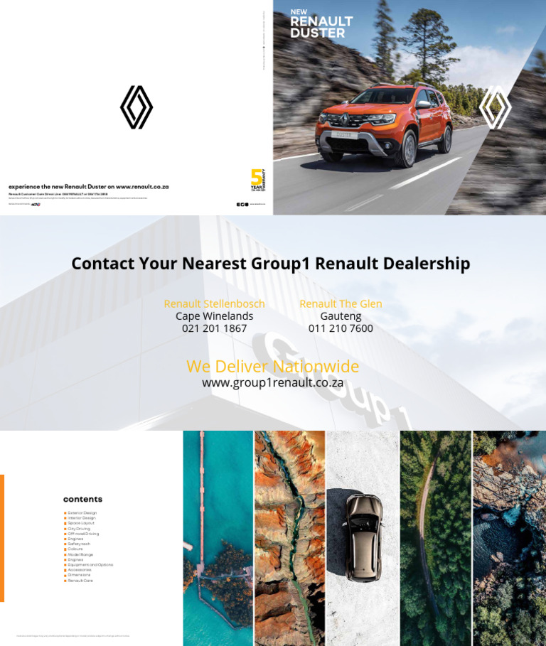Renault Duster 2021 Brochure Overview | PDF